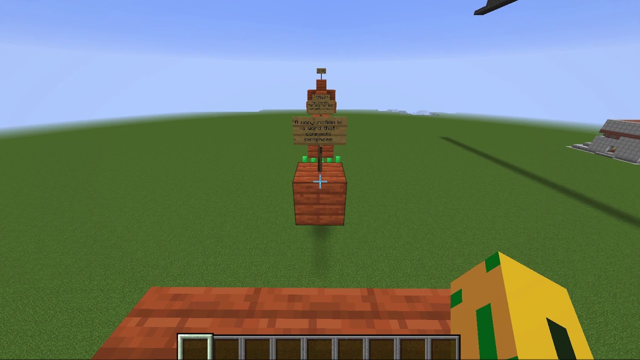 Conjunctions, Interjections, Pronouns, and Prepositions in Minecraft ...