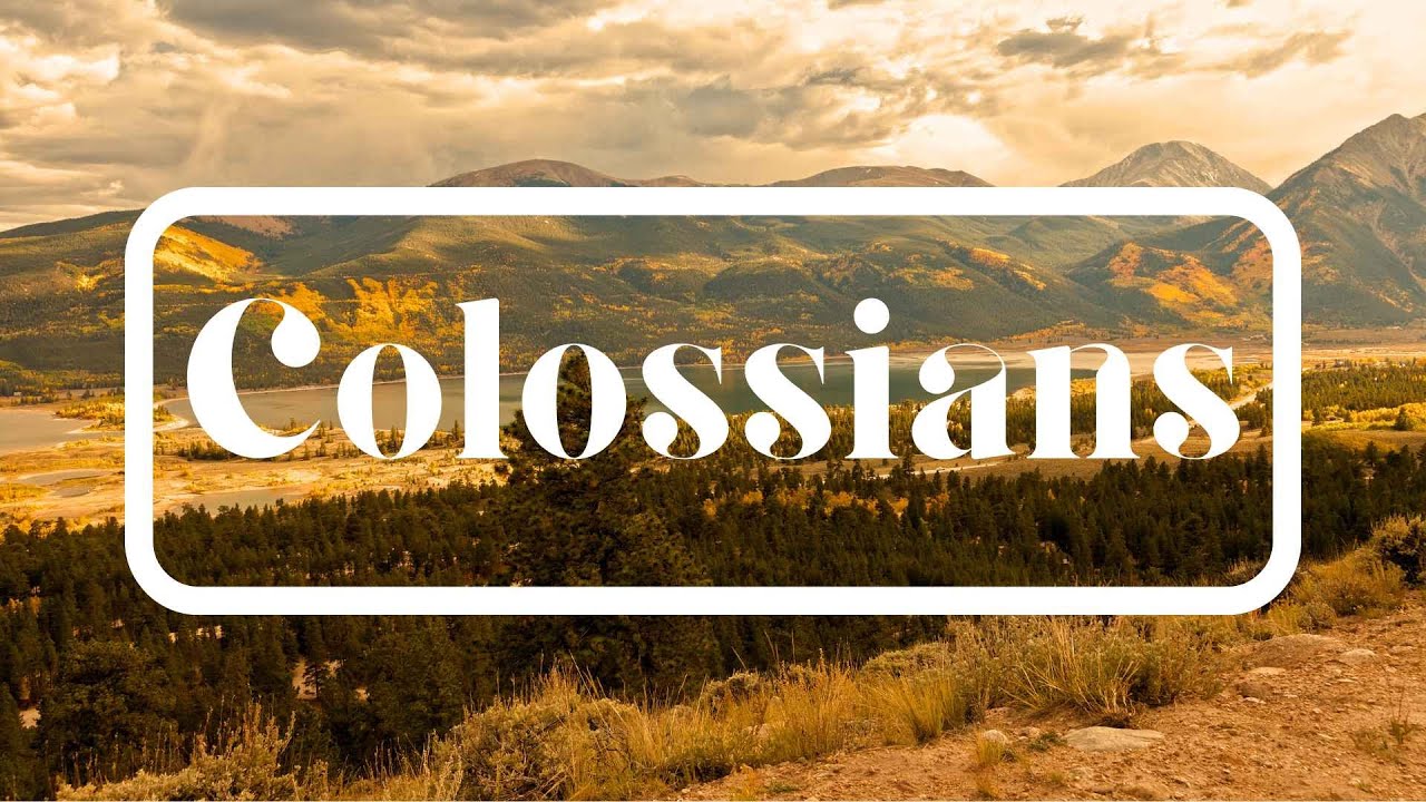 5/29/24 - Colossians: Chapter 1 pt2 - YouTube