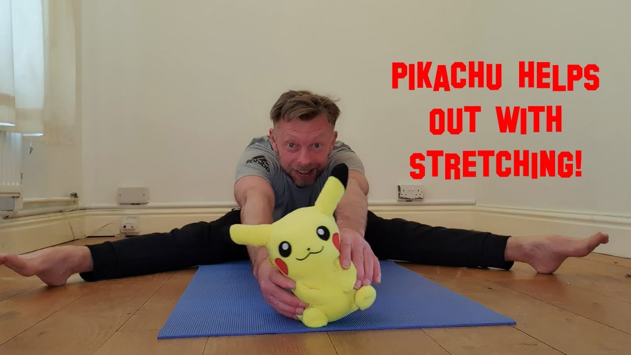 Stretching with Pikachu! - YouTube