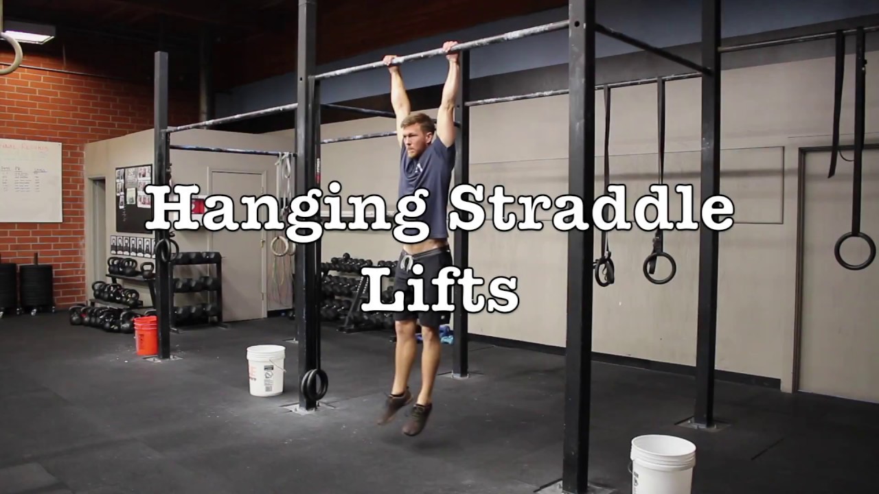 Hanging Straddle Lifts - YouTube