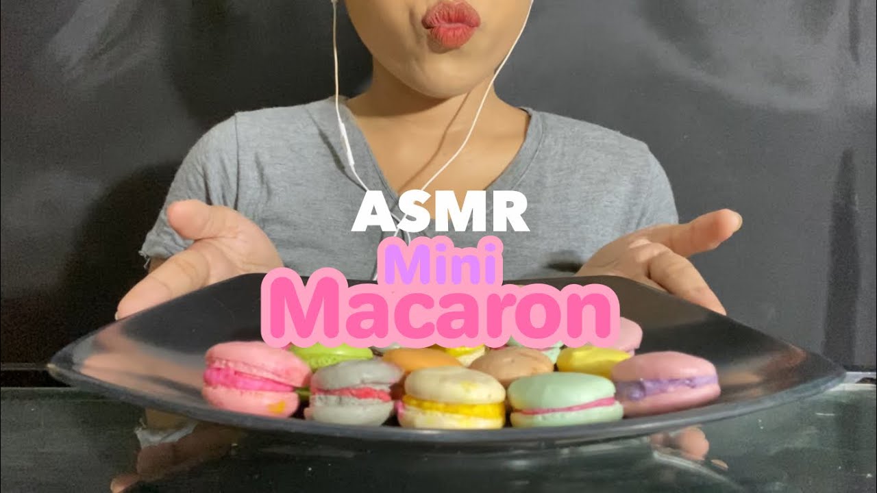ASMR MINI MACARON | ASMR INDONESIA - YouTube