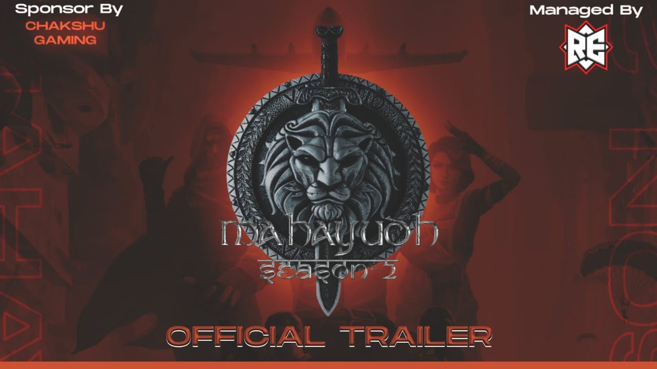 MAHAYUDH S2 OFFICIAL TRAILER ️|RYKER ESPORTS|BGMI TOURNAMENT💯 - YouTube