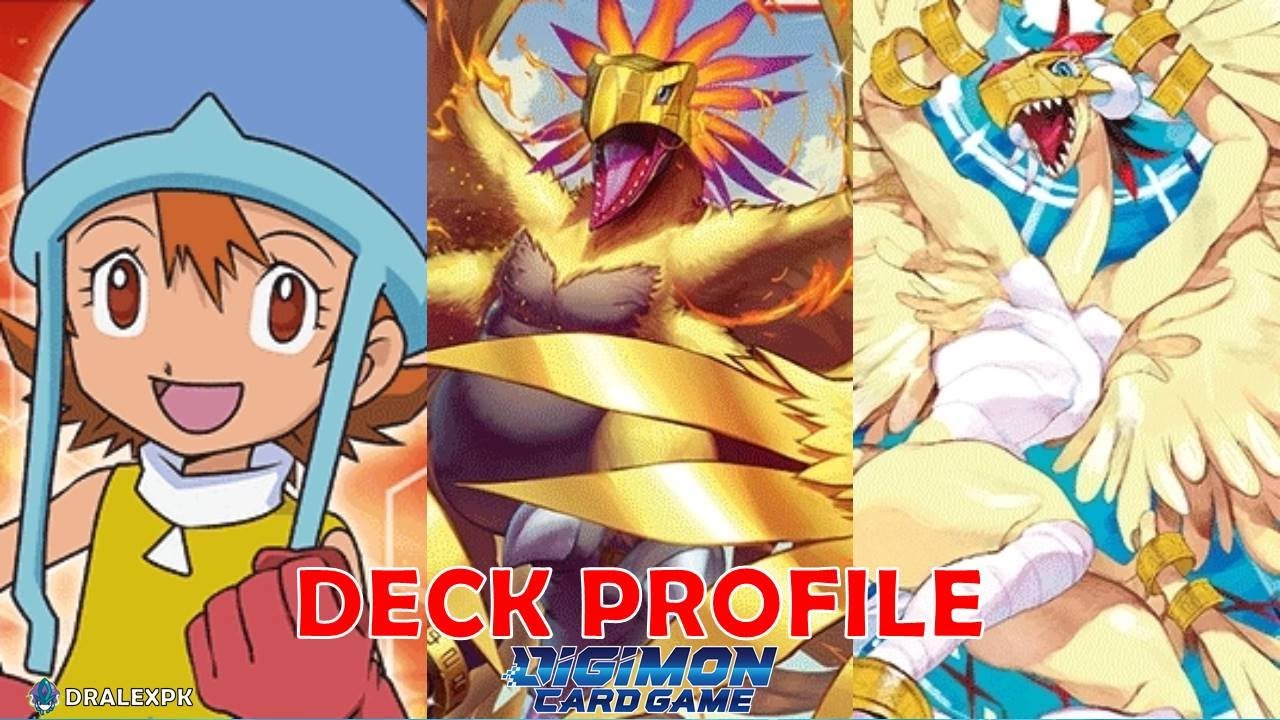 Digimon TCG | Phoenixmon E-13 | Deck Profile (BT17) - YouTube