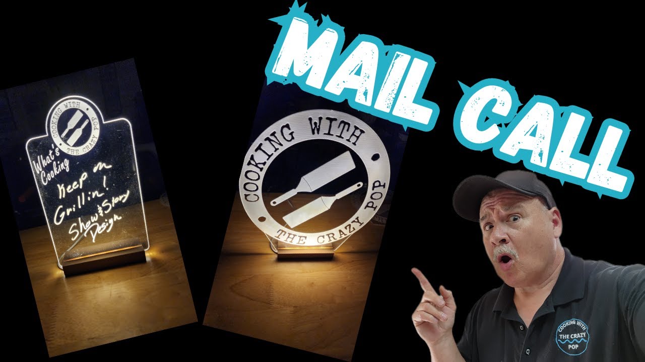 Special Mail Call Custom Lighted Signs!! - YouTube
