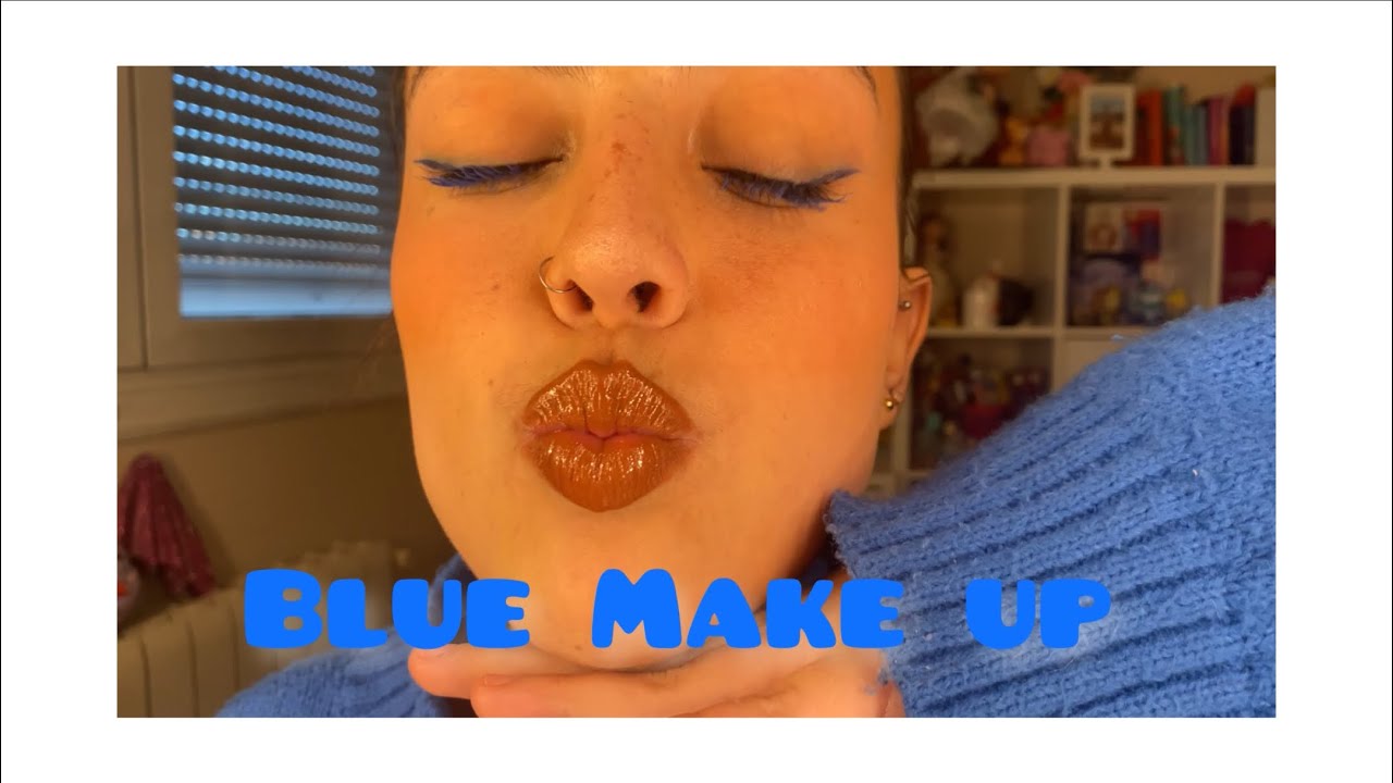 Blue glam Make up | Maria Sirera - YouTube