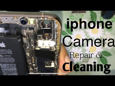 iPhone Camera repair | iphone xs Lens cleaning. - YouTube