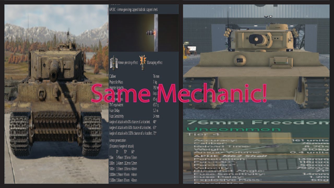 How armor works Cursed tank/War thunder - YouTube