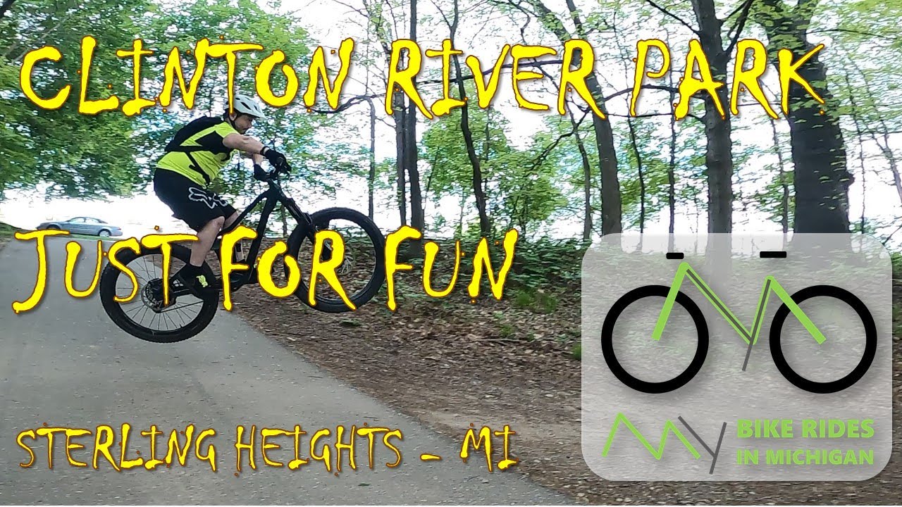 MY MTB Ride: Having fun on Clinton River trails - YouTube