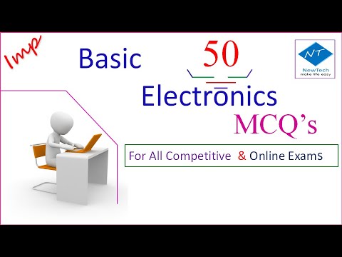 Basic Electronics MCQs | Most important 50 mcqs with answer key ...