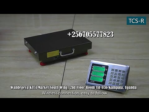 TCS Bench Platform Weighing Scale company in Uganda - YouTube