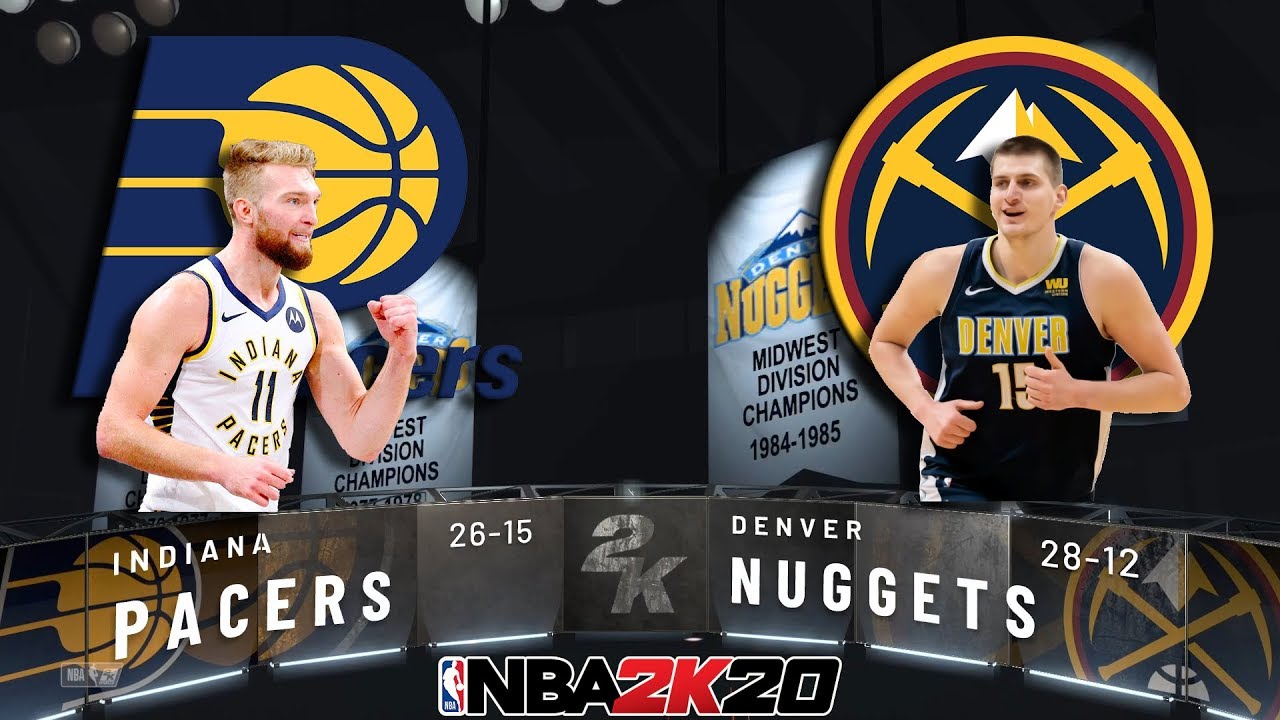 PACERS vs NUGGETS | NBA 2K20 Gameplay | 1/19/2020 - YouTube