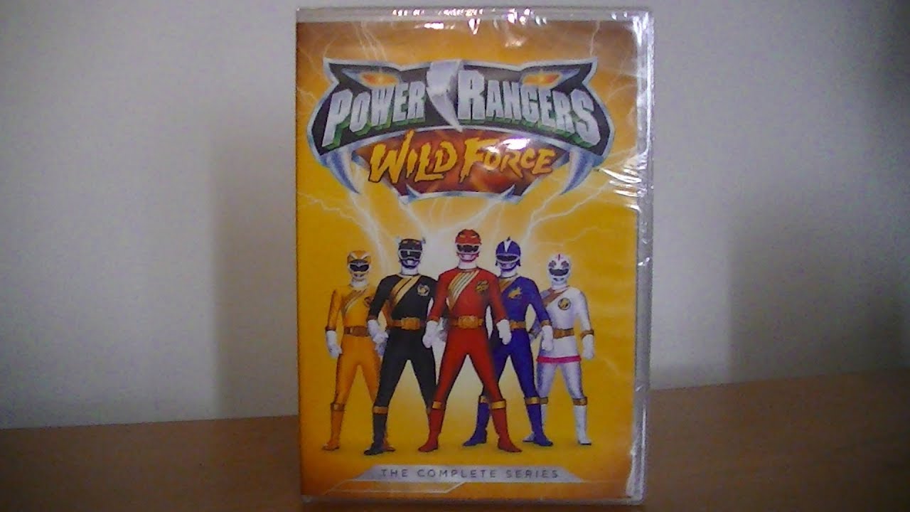 Power Rangers Wild Force The Complete Series - DVD Unboxing! - YouTube