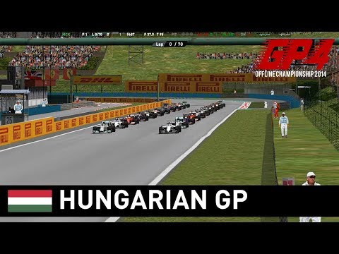 GP4 Offline Championship Season 2014:Round 11:Hungarian GP Highlights