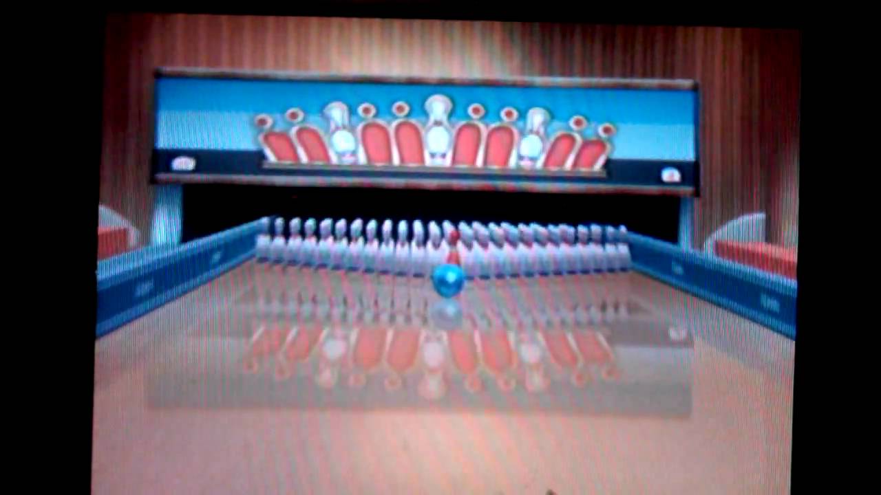 Wii sports resort 100 pin bowling world record. RAGE FUNNY - YouTube
