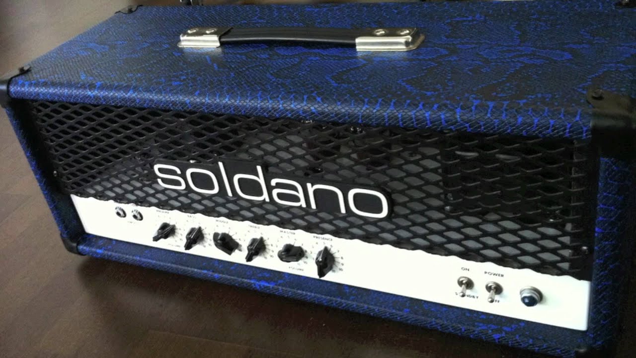 Soldano HR50 with depth mod - YouTube