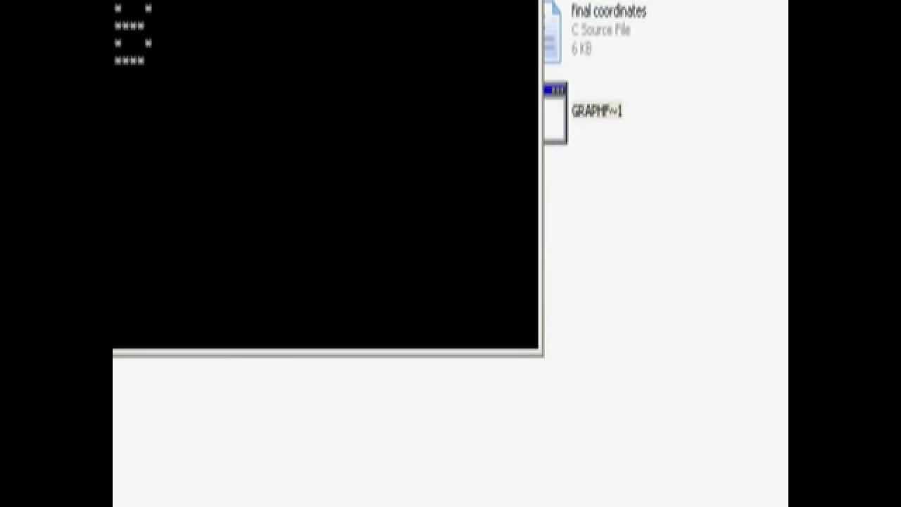 Linear Equation Graph Simulator in C - YouTube