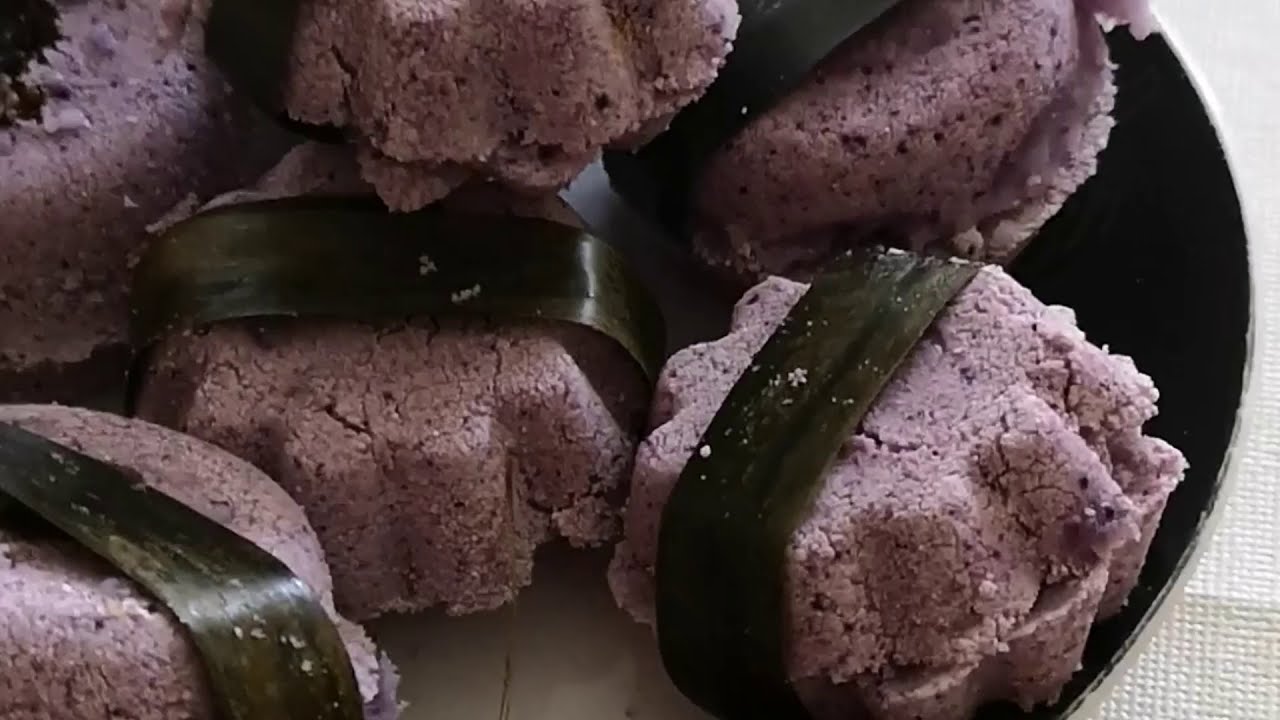 puto bicol -putong bigas... - YouTube