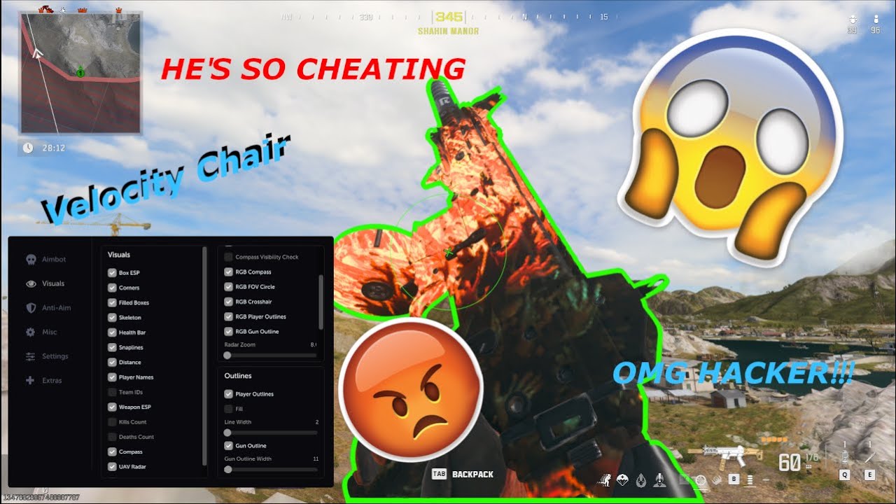 Best Chair in MW3 WARZONE VelocityChair♥ - YouTube