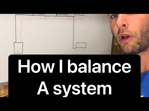 How To balance a heating system - YouTube