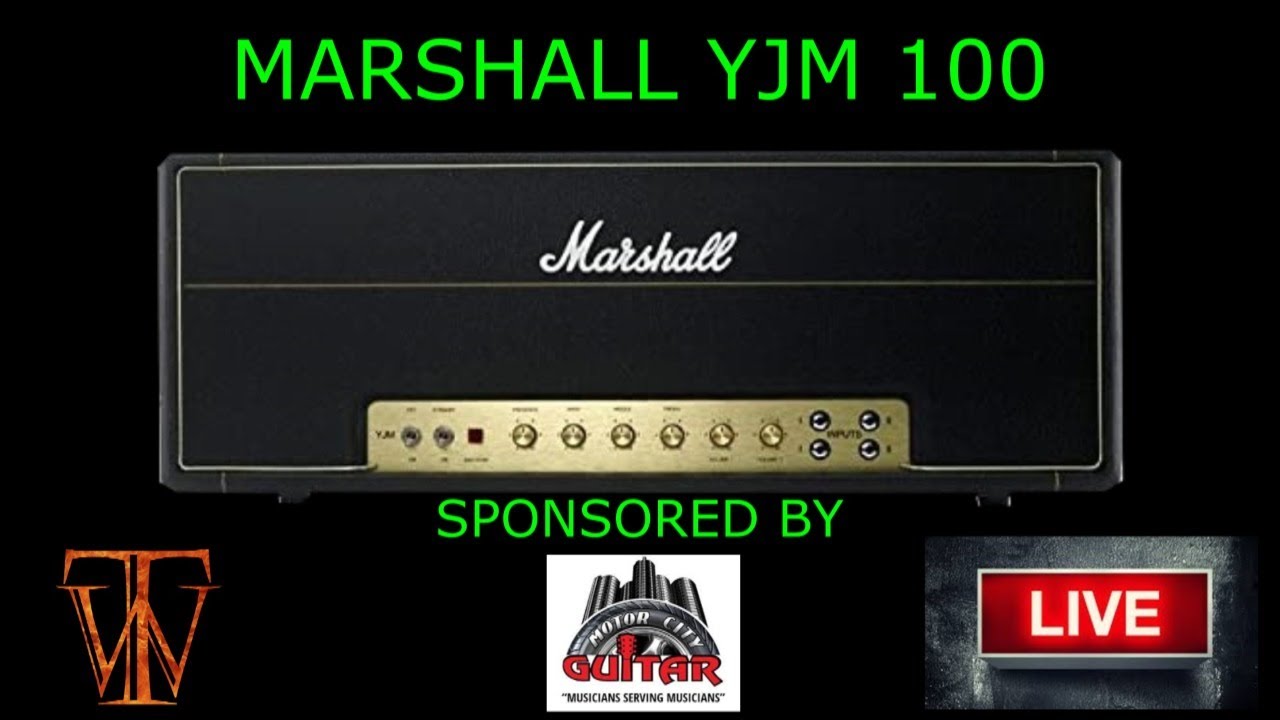 Marshall YJM 100 - Yngwie Malmsteen Signature Amp Demo - YouTube