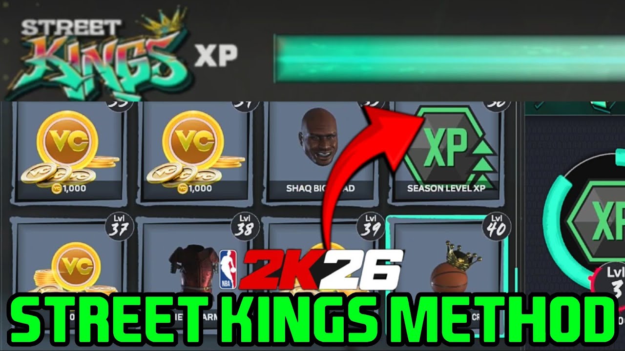 NBA 2K26 BROKEN STREET KINGS METHOD! (COMPLETE IN 2 HOURS) - YouTube