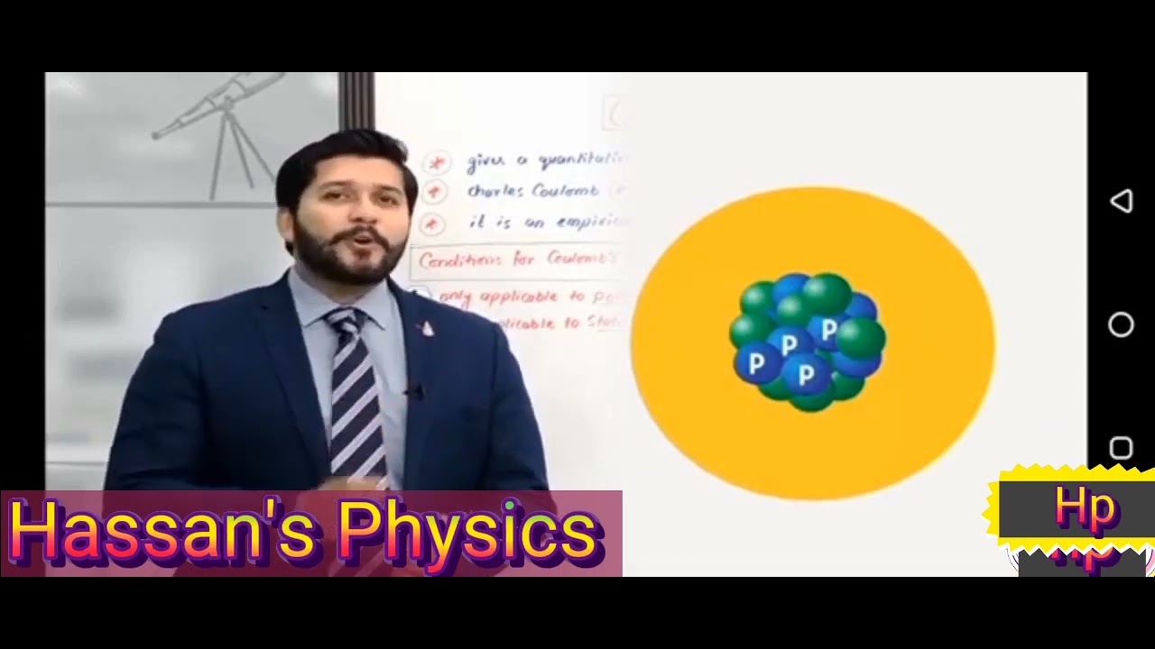 Why proton proton don't show repulsion in the nucleus || Hassan Fareed || By Gardezi Infotube ...