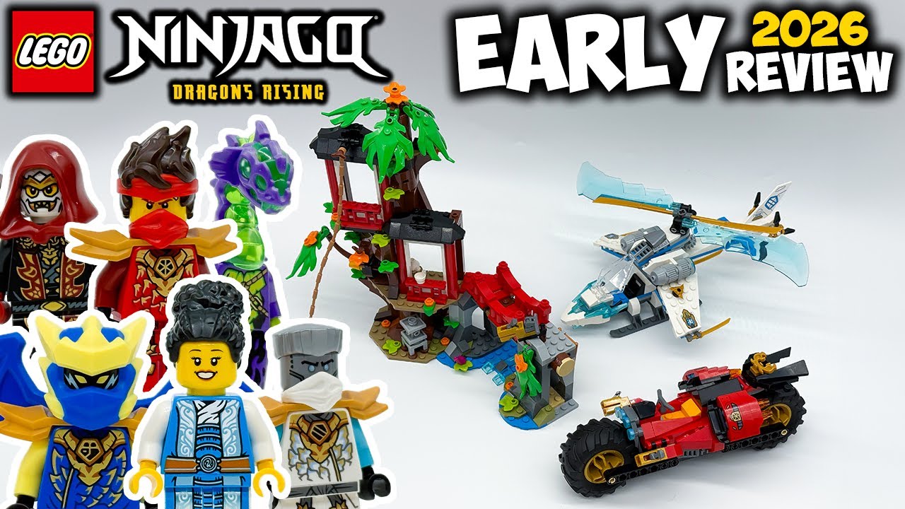 Ninja Vehicle Tree House Battle EARLY 2026 Review! Ninjago Dragons ...