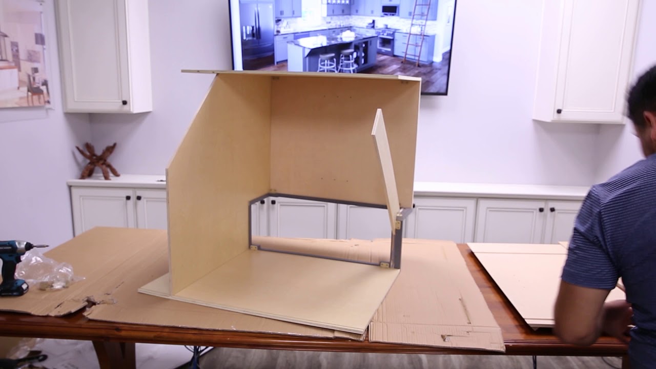 Base Easy Reach Cabinet Assembly - YouTube