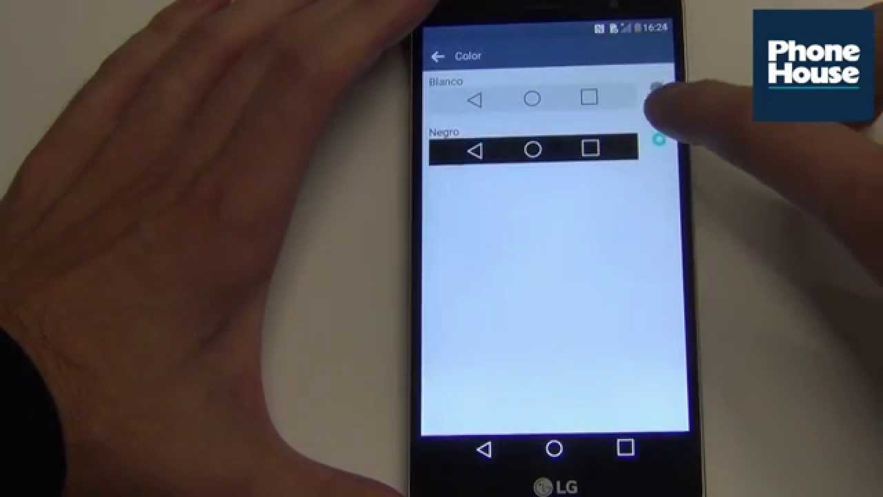 TIP: Cómo configurar los botones táctiles en tu LG G4 Stylus - YouTube
