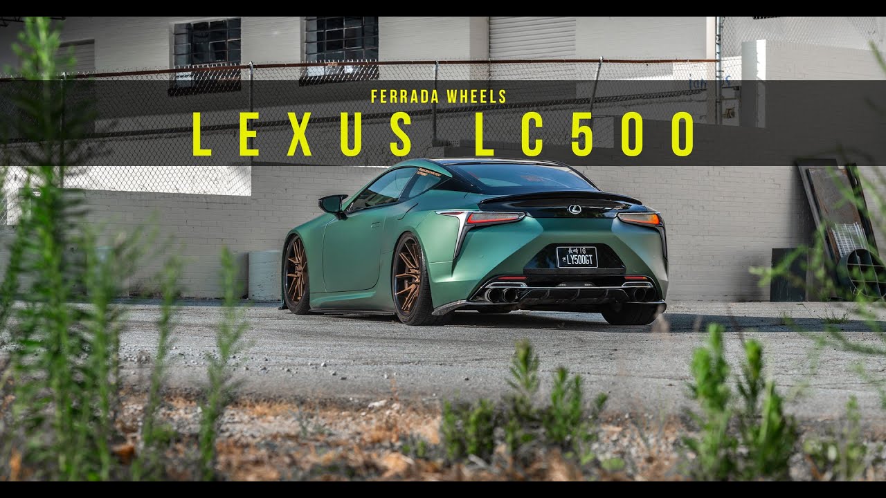 Lexus LC500 | Ferrada Wheels FR2 - YouTube