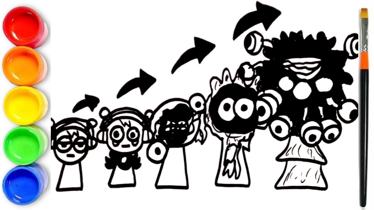 How To Draw Incredibox Sprunki | Sprunki New EVOLUTION | Incredibox ...