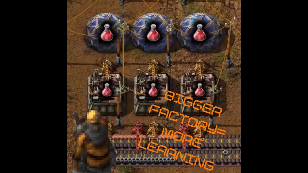 Factorio 3: Bigger Factory = More Learning - YouTube