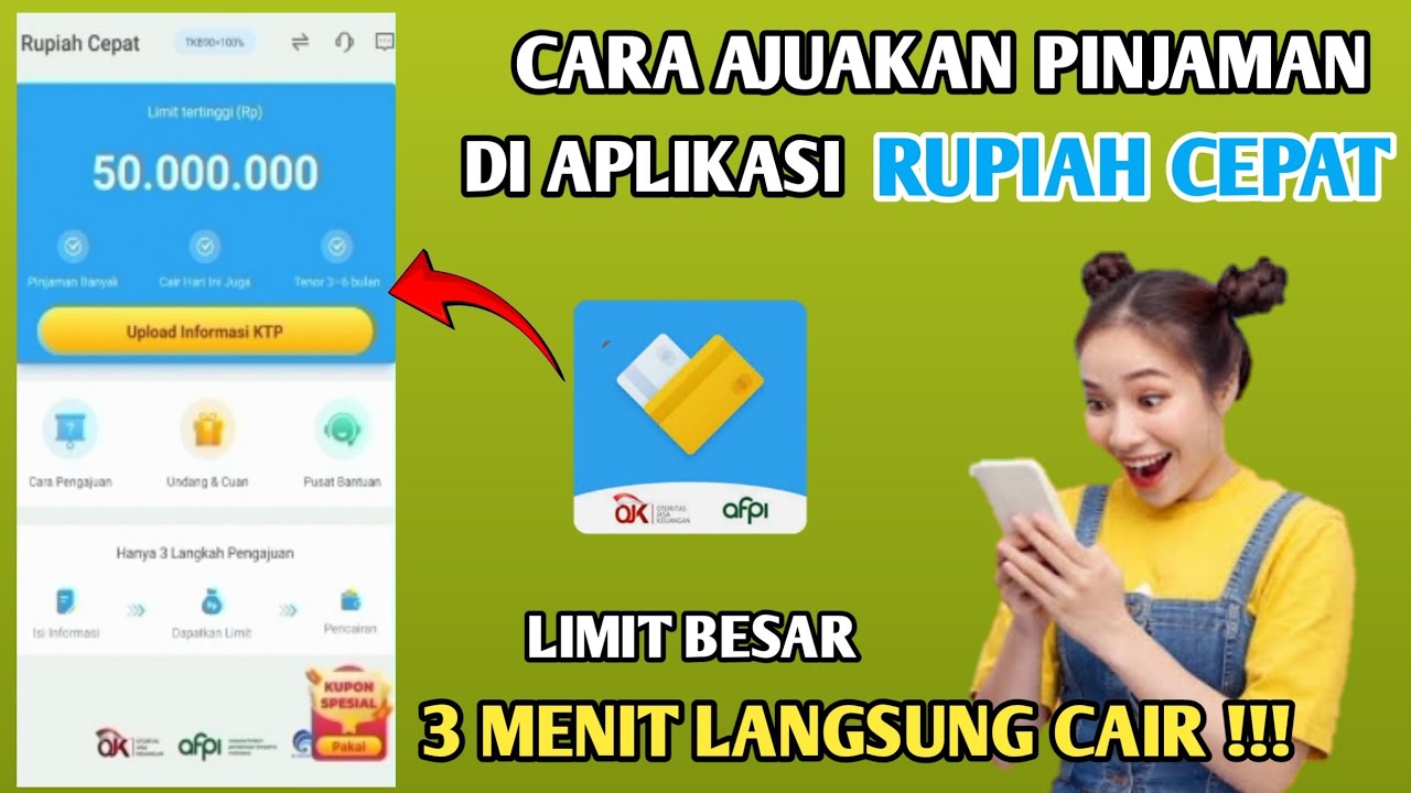 Terbaru !! Cara Pinjam uang Di Rupiah cepat Pinjaman Online Langsung ...