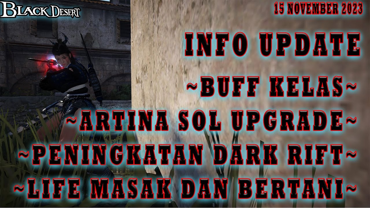 BUFF KELAS,ARTINA SOL UPGRADE,CALPHEON BALL + INFO UPDATE | Black ...