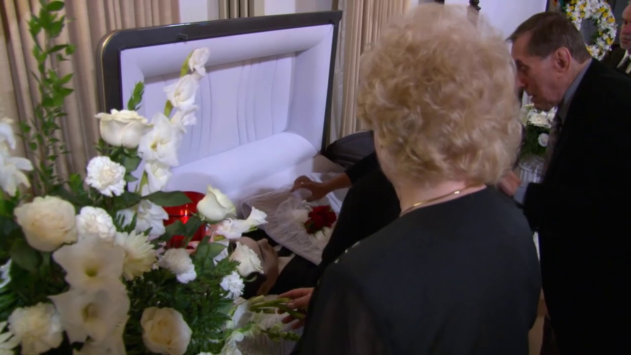 David Montgomery Funeral Service - Open Casket HD - YouTube