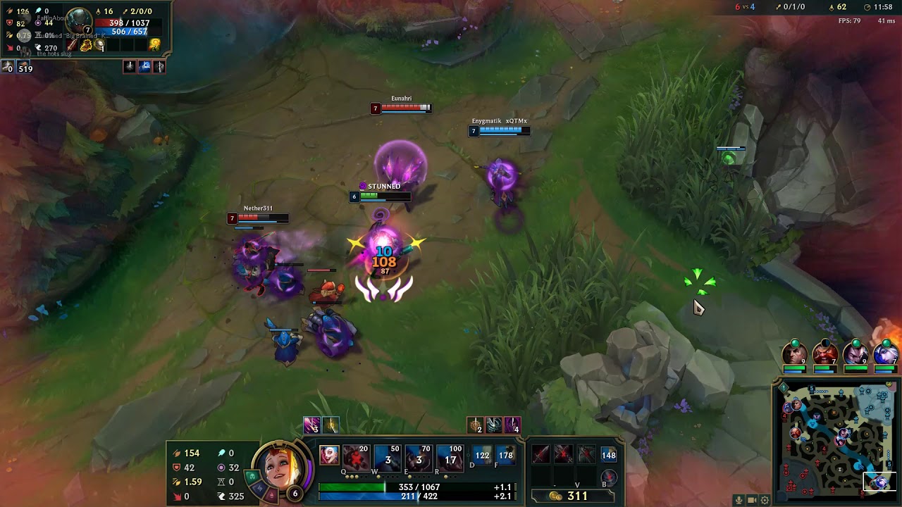 League of Legends: Support Ashe transitioning into the real ADC - YouTube