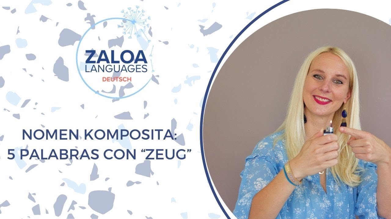 Nomen Komposita: 5 palabras con "zeug" en alemán - YouTube