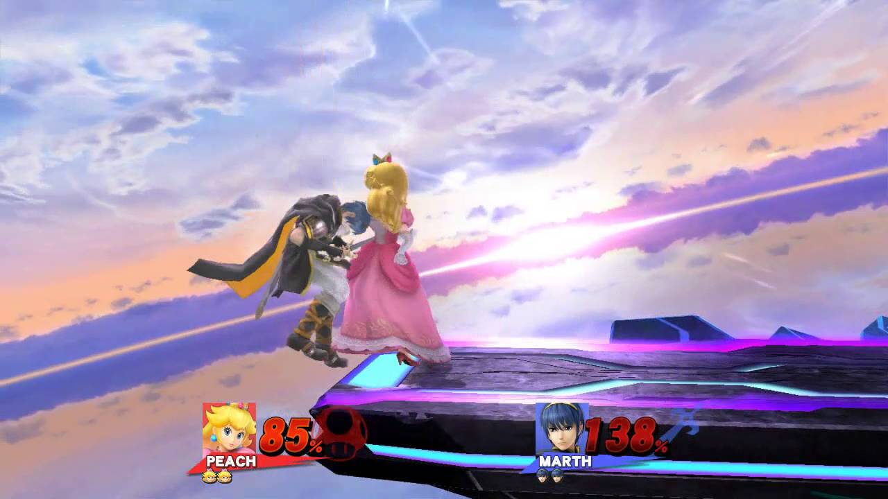 SSB4 Peach vs Marth - YouTube