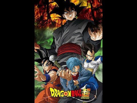 Black Goku attacks Goku and destroys Trunks' Time Machine - YouTube