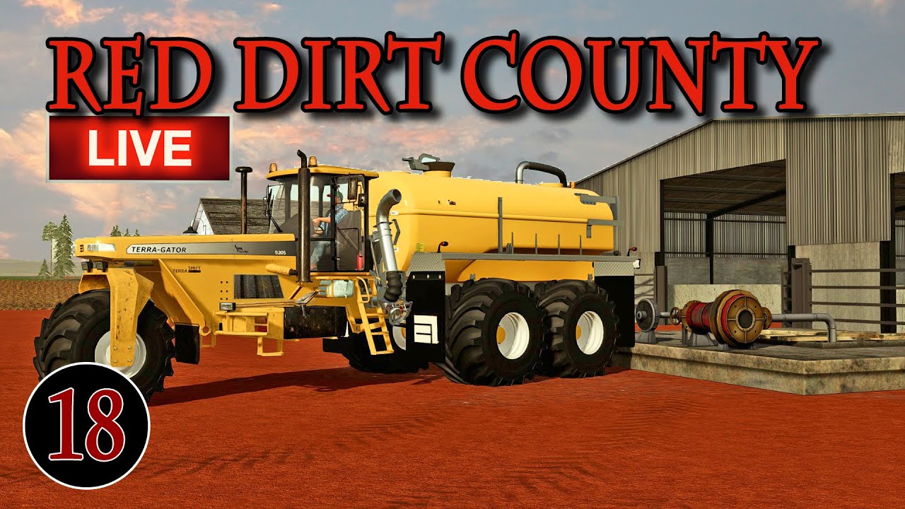Spring - Slurry, Seeding and 7k subs??? - Red Dirt County LIVE #18 ...