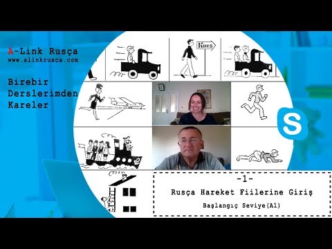 Rusça Özel Dersler (A1). 1.Hareket Fiillerine Giriş.