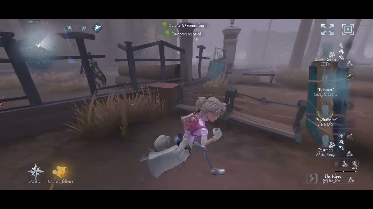 Identity V | Rank Match | Griffin tier | Prisoner & Postman kite - YouTube