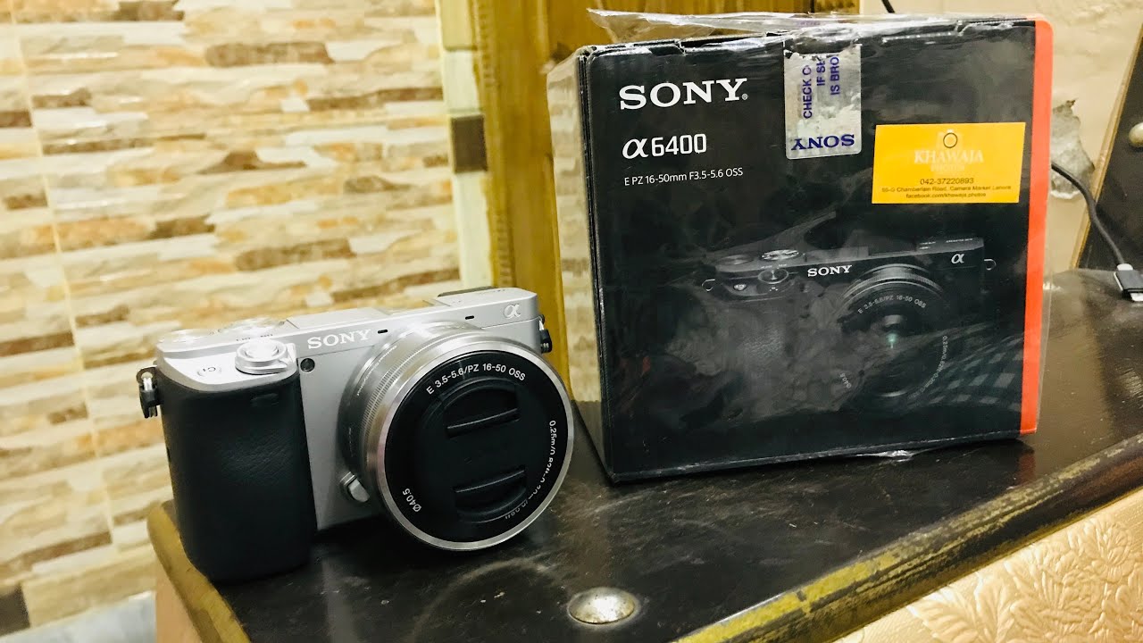 my new weapon sony alpha.6400 unboxing and first Look - YouTube