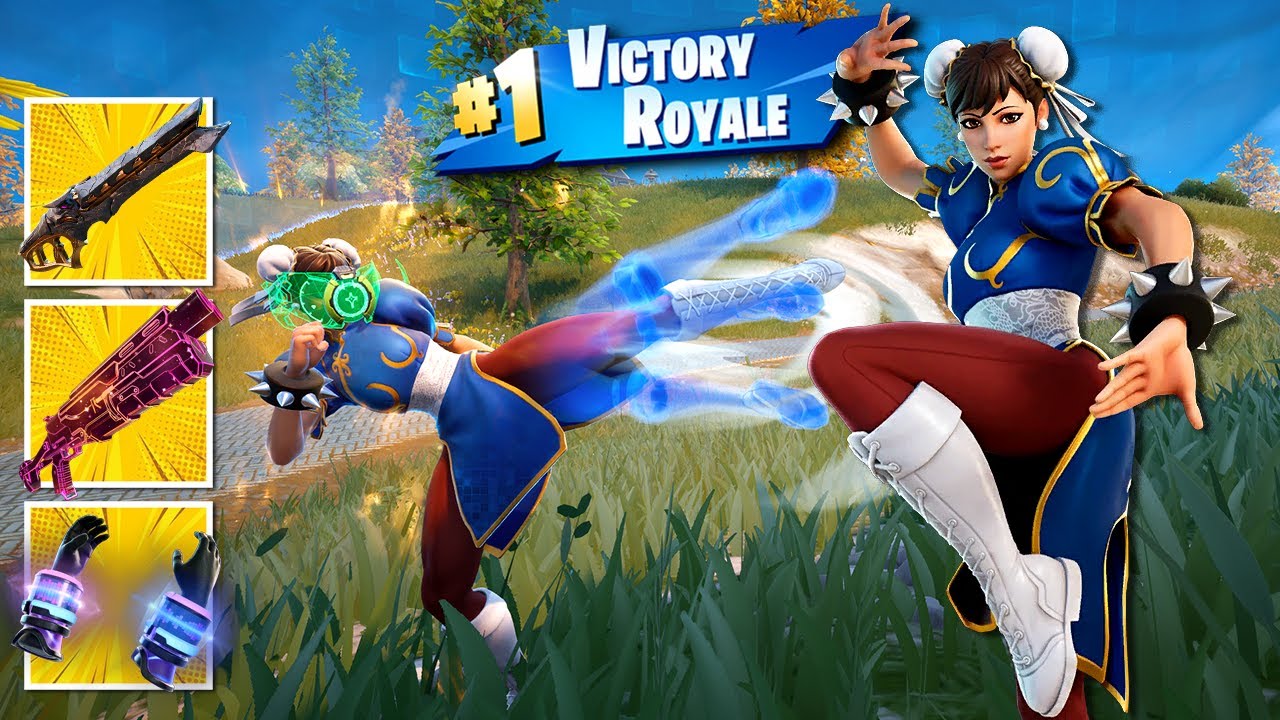 Fortnite: Super | Zero Build (Chapter 6 Season 3) | Chun-li Skin - YouTube