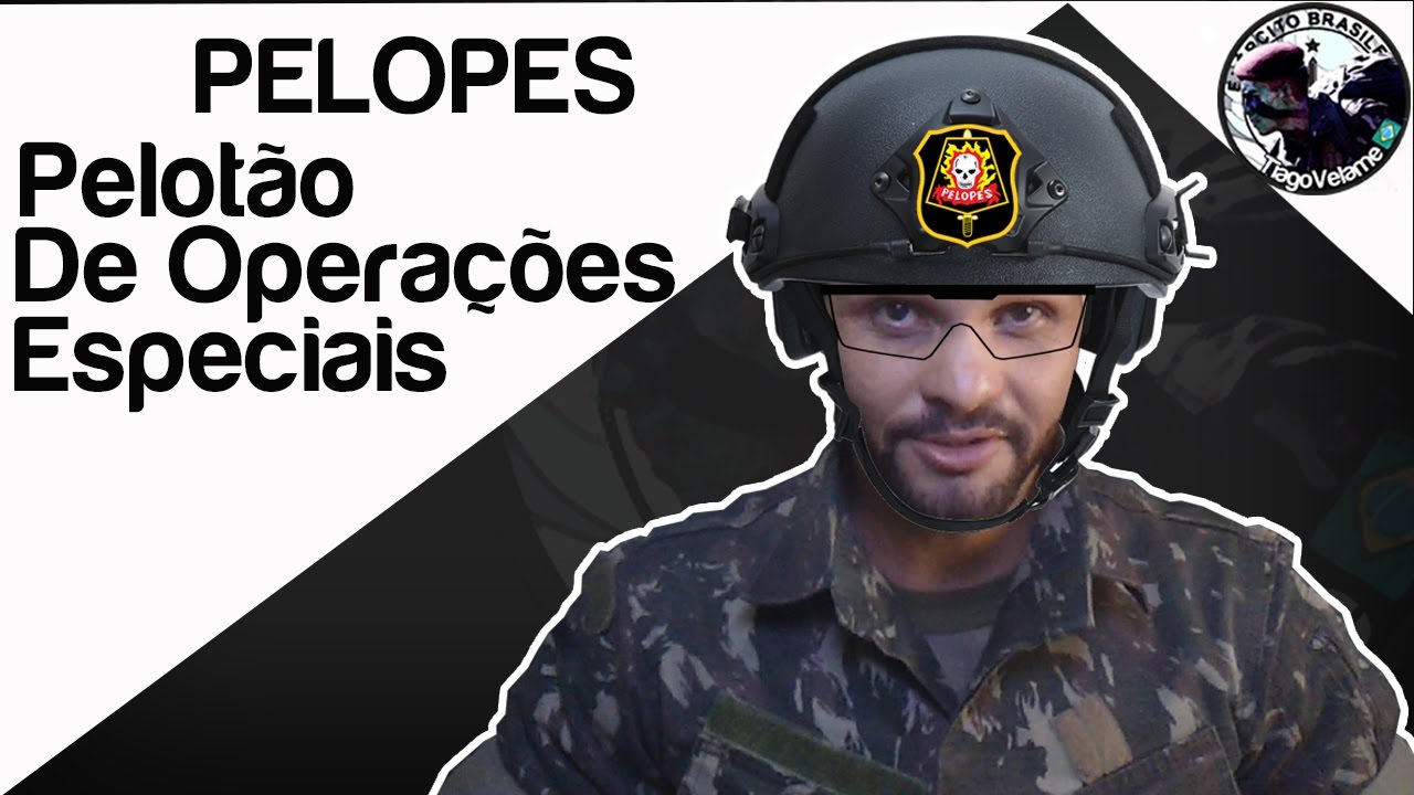 Oque é o PELOPES - Pelotão de Operações Especiais - YouTube