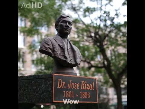Rizal's Statue in Tokyo, Japan - YouTube