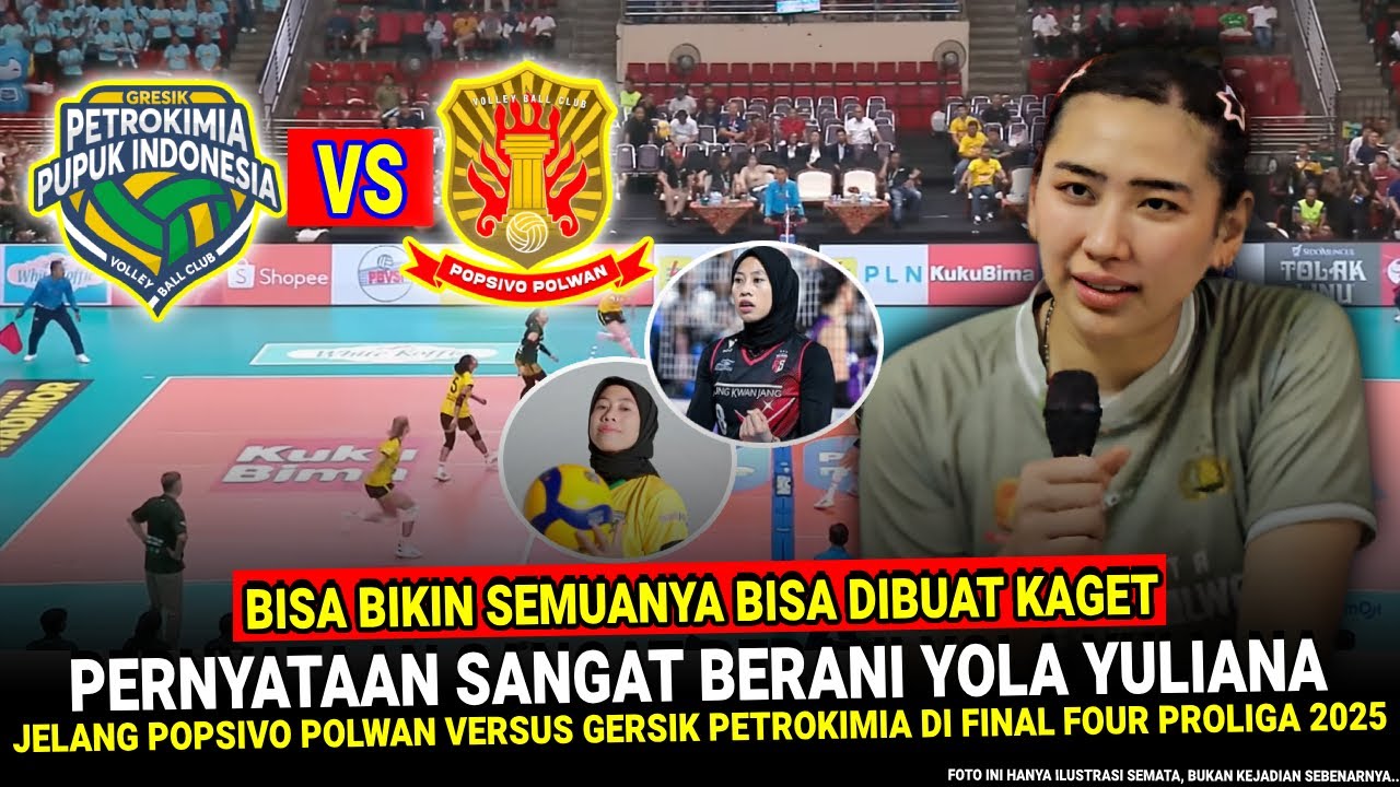 🔴 HEBOHKAN VOLI PROLIGA !! Yola Yulia DENGAN KERAS Ngomong Begini Jelang Vs Mega di Gersik ...