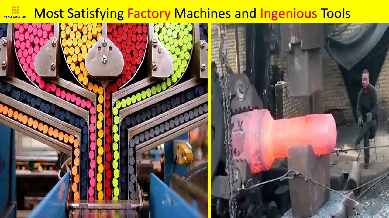 AMAZING FACTORY MACHINES - NO ONE CAN WATCH THIS VIDEO TO THE END ...