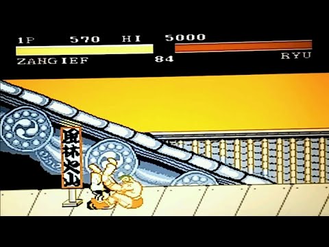 Zangief vs Ryu - Master Fighter 2 - NES XD - YouTube