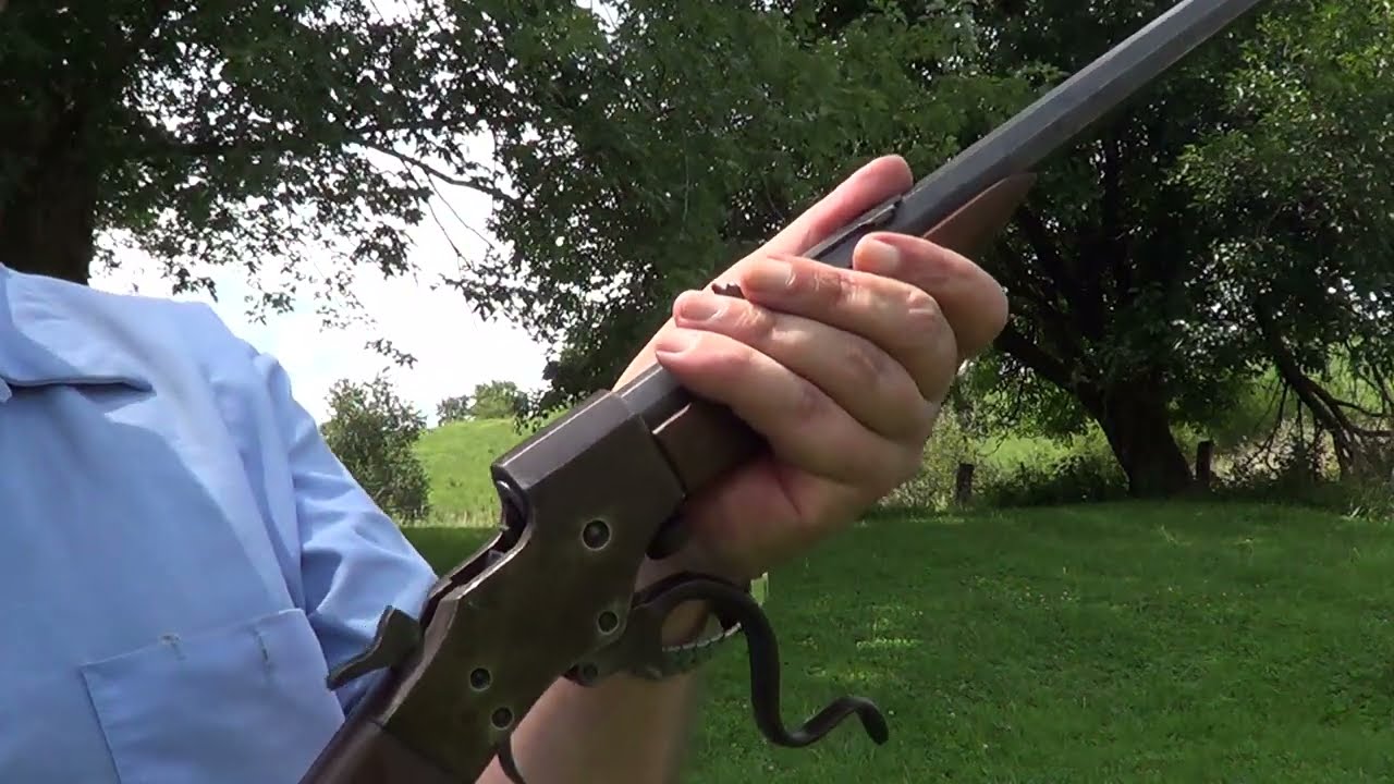 Stevens Favorite Falling Block Rifle - YouTube